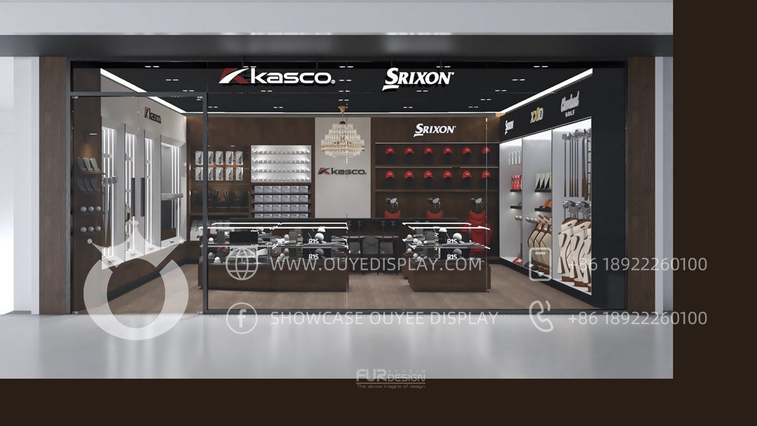 Golf Shop Display Rack Competitive Golf Ball Rack Fancy Golf Store Rack