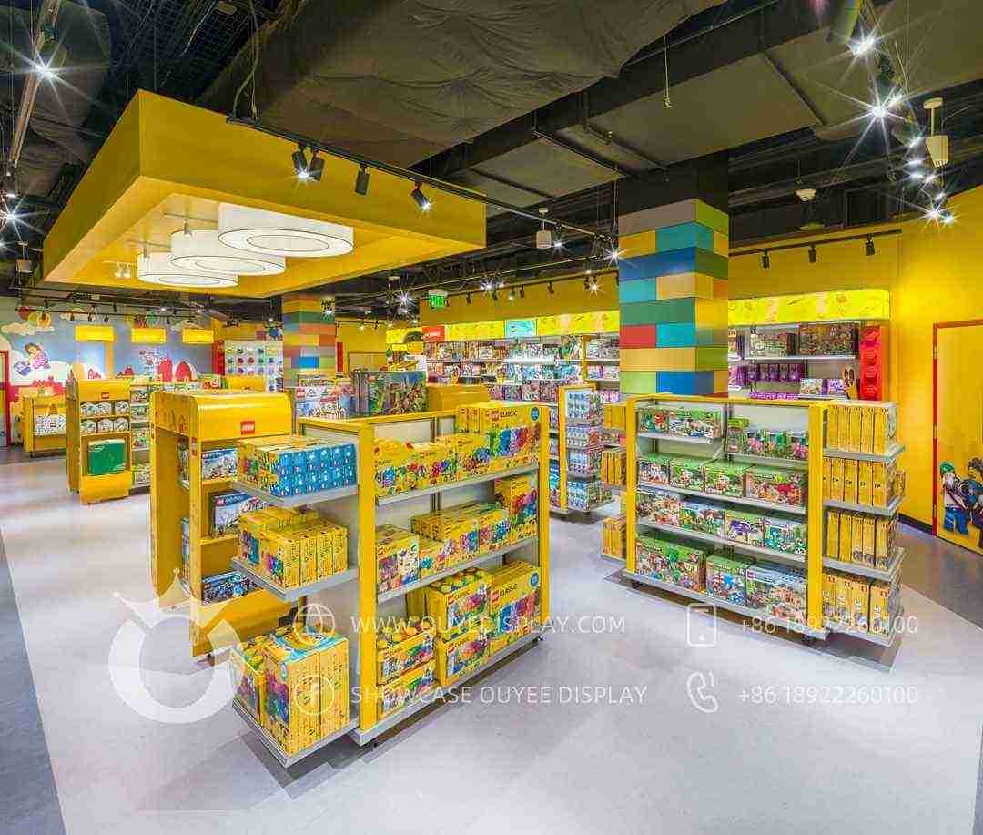 Attractive Toys Store Display Showcase