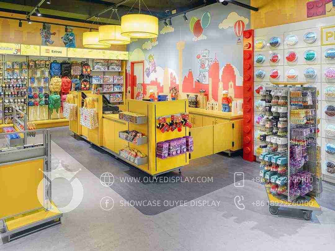 Attractive Toys Store Display Showcase