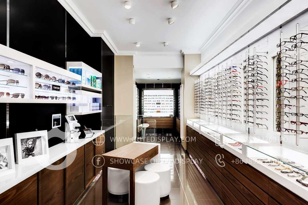 Retail Sunglass Frame Display Store Design