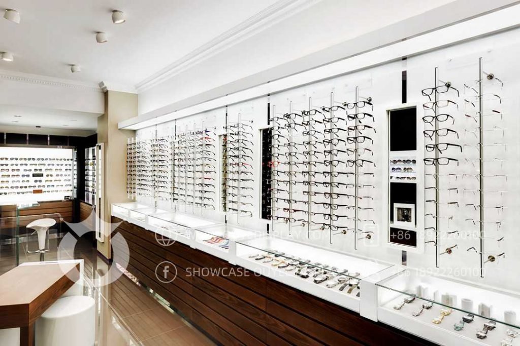 Retail Sunglass Frame Display Store Design