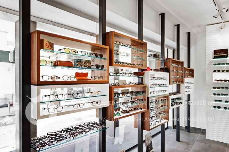 Retail Sunglass Frame Display Store Design