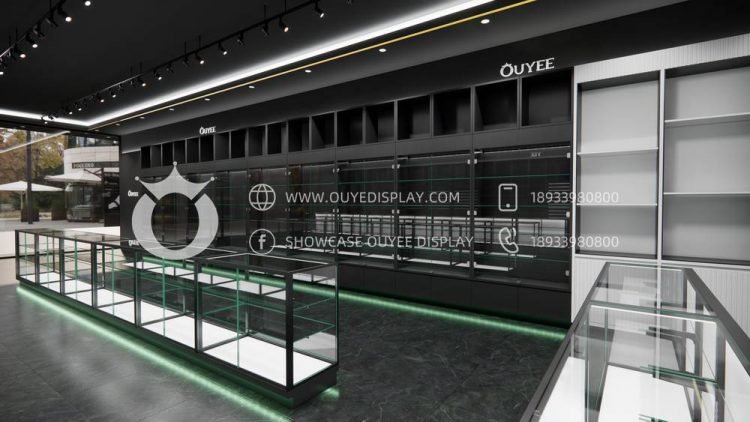 Smoke Store Display Glass Shelf Shop Showcase Furniture | store display ...