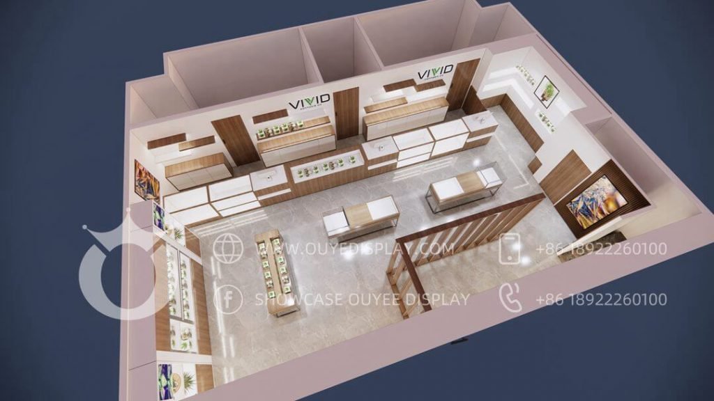 smoke shop design-vape shop counter | OUYEE