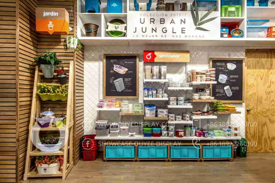 Customized Daily Necessities Store Design Home Decor Display