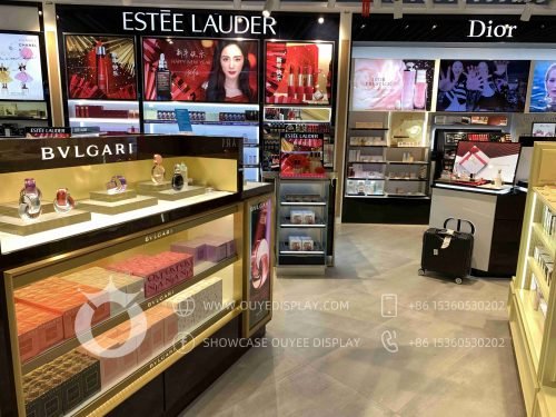 Perfume Luxury Brand Store Display Furniture For Showcase