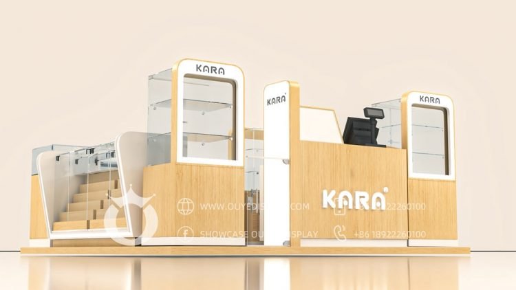 Customized Phone Kiosk Display Mall For Accessories
