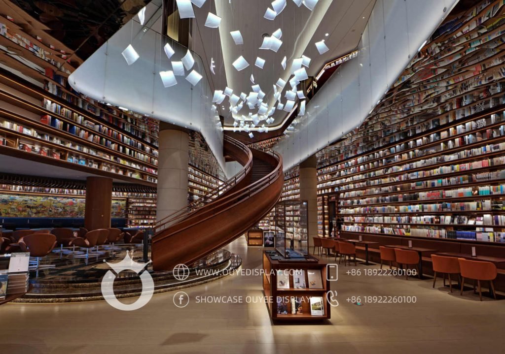 Open Bookcases and Bookshelves for Library with High quanlity
