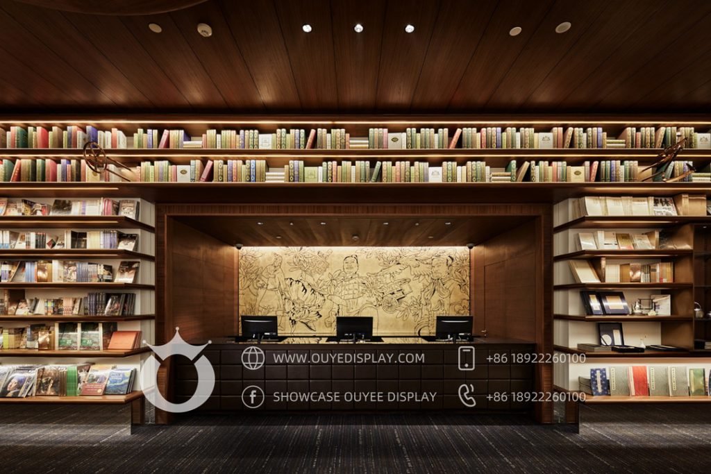 Open Bookcases and Bookshelves for Library with High quanlity