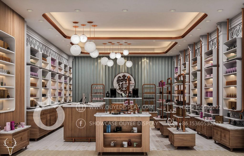 Decoration Perfume Shop Display Cabinet Modern Design