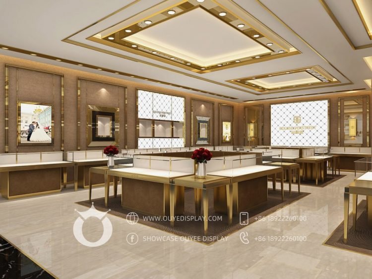 Jewelry Store Interior Retail layout design Showcase