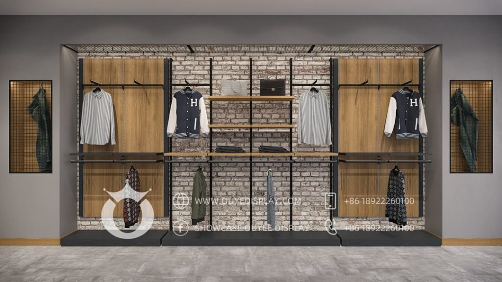 Clothing display Rack ladies Retail shop design
