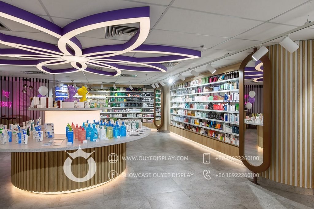 Pharmacy Store Medical Shop Interior Decoration Design