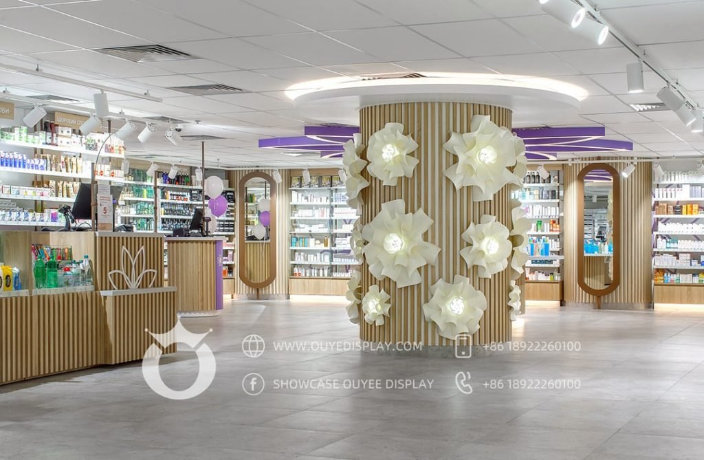 Pharmacy Store Medical Shop Interior Decoration Design