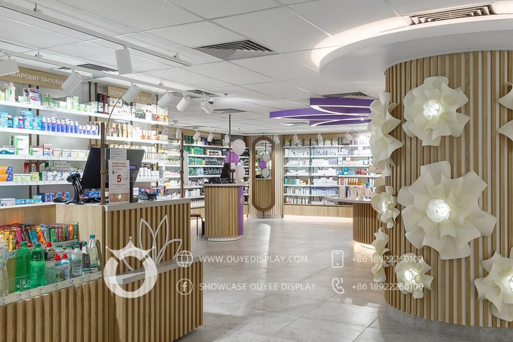 Pharmacy Store Medical Shop Interior Decoration Design