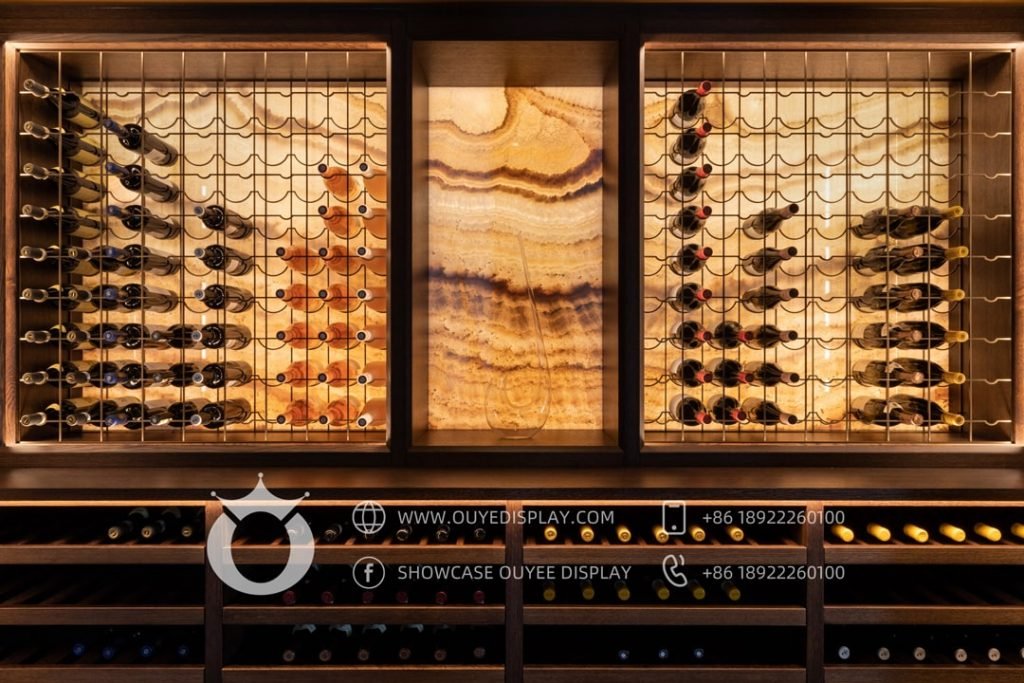 Typical Wine Cellar Display Rack Interior Wine Store Design