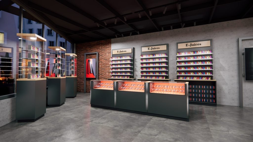 how to customize a vape store display unit | store display fixtures ...