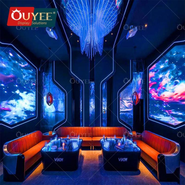 Night Club Design - Night Club Design Ideas Case | OUYEE Display