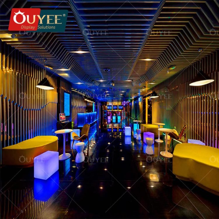Night Club Design - Night Club Design Ideas Case | OUYEE Display