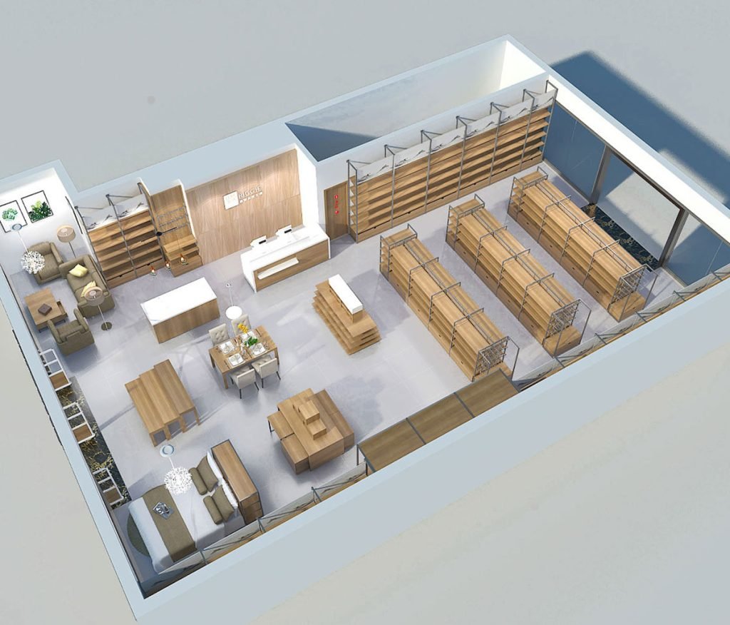 Custom Store Fixtures Manufacturer | store display fixtures | interior ...